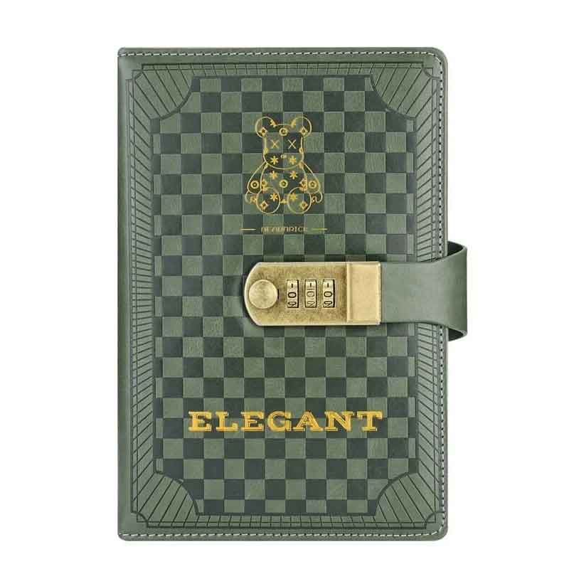 Journal intime vintage élégant bleu – Mon Journal Intime